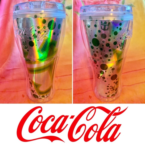 Coca Cola | Dining | Nwot Coca Cola Royal Caribbean Hologram Tumbler ...